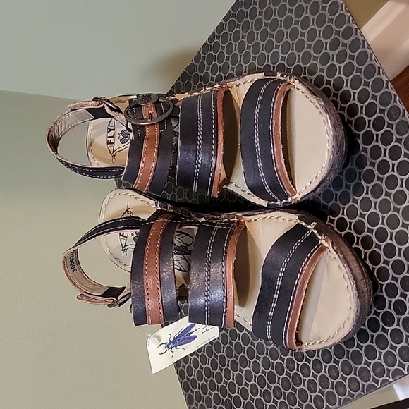 Fly London | Shoes | Fly London Wedge Sandals | Poshmark